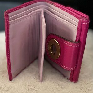 Coach | Bags | Coach Hot Pink Vintage Leather Wallet | Poshmark